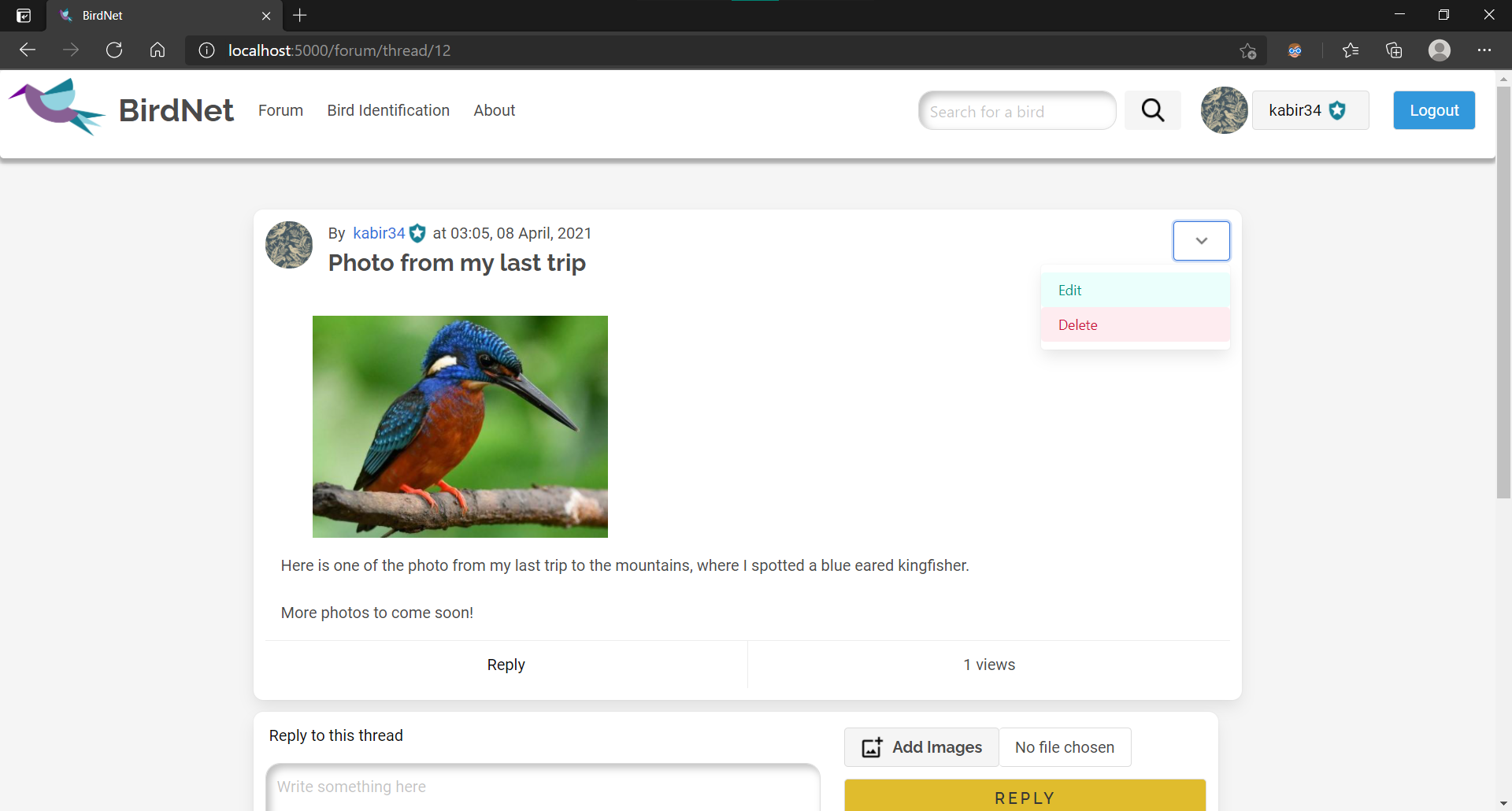GitHub - charulcodes/birdnet