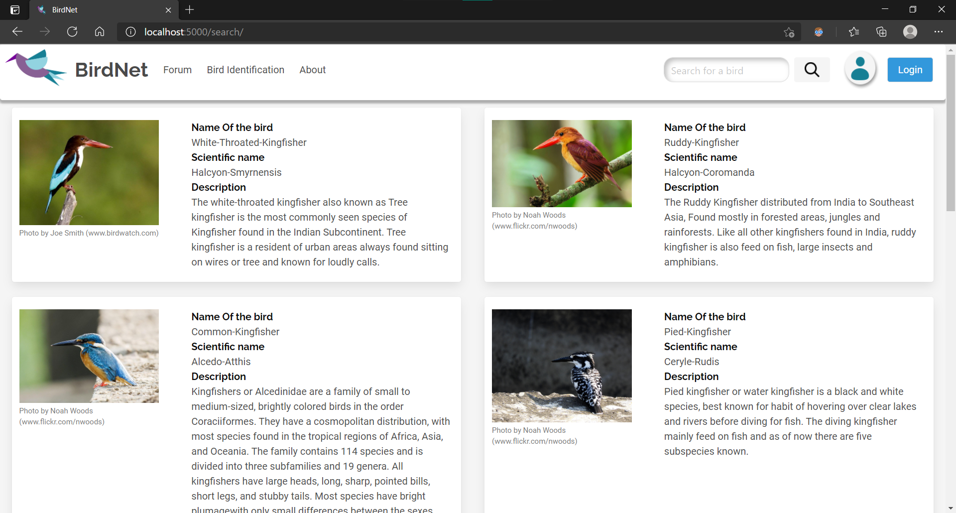 GitHub - charulcodes/birdnet