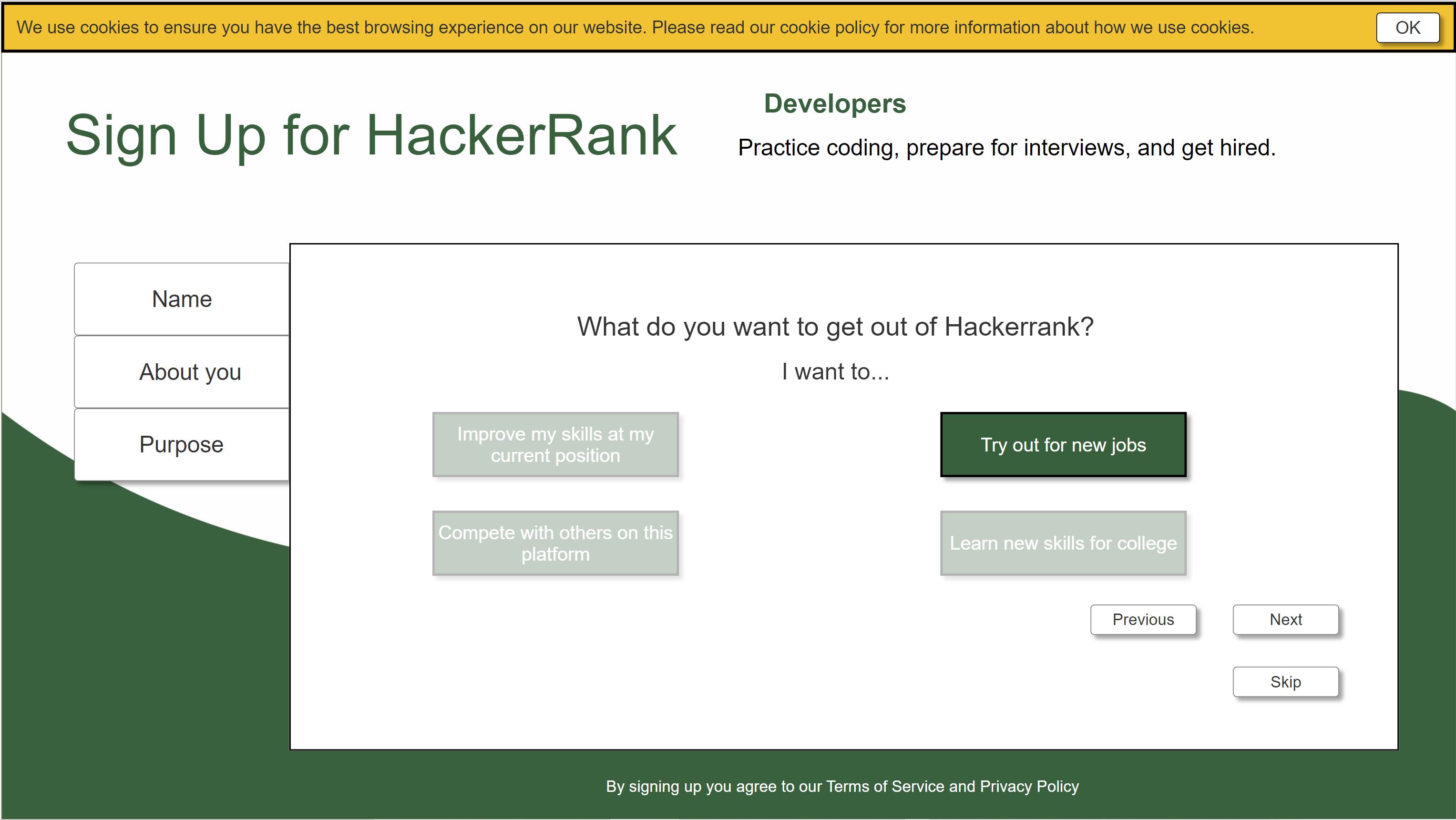 GitHub - ptlharshil/HackerRank_UX_Redesign