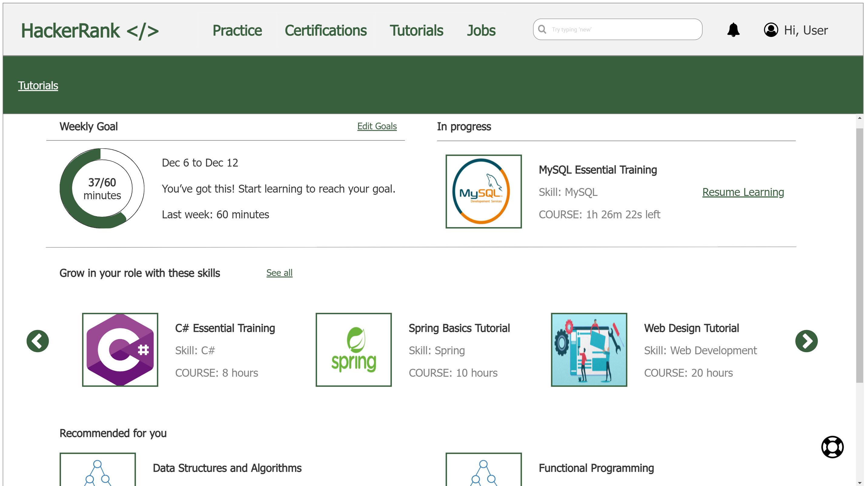 GitHub - ptlharshil/HackerRank_UX_Redesign
