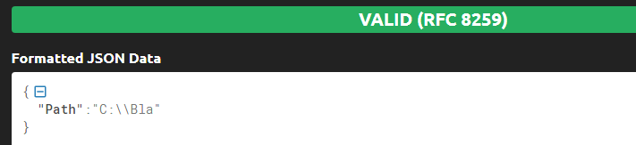 When using Structured Configuration Variables, variable substitution involving a file path works ...