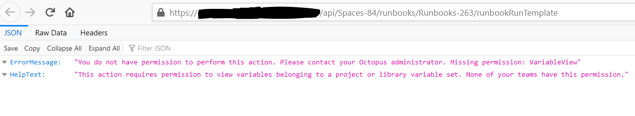 Runbook Consumer User Role is missing ActionTemplateView and VariableView permissions · Issue ...