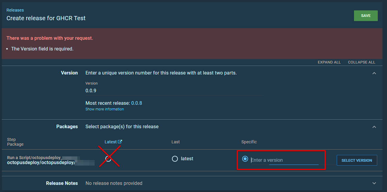 GHCR (GitHub Container Registry) feeds cause errors in the Octopus UI and warnings when ...