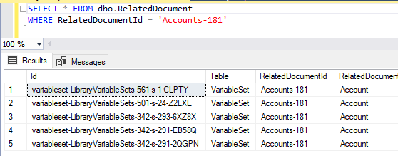 Accounts May Be Ineligible For Deletion Due To Being Currently Referenced By A Variable But