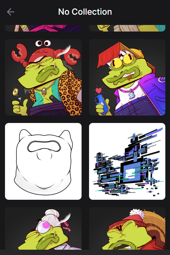 Obscure Fungible token appears as NFT under 'No collection' · Issue ...