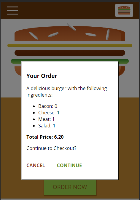 GitHub - TheBoondockGhost/Burger_Builder: Application where you can build a burger and order it ...