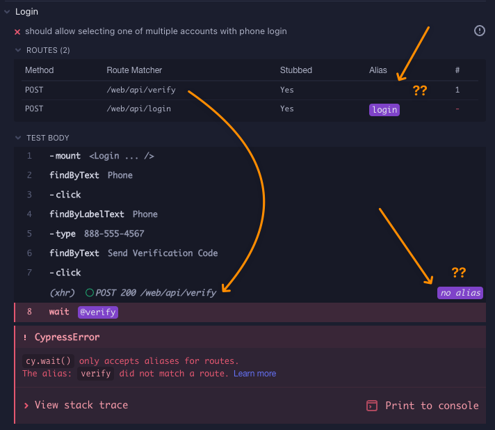 Aliases from cy.intercept() are being ignored · Issue #23664 · cypress-io/cypress · GitHub