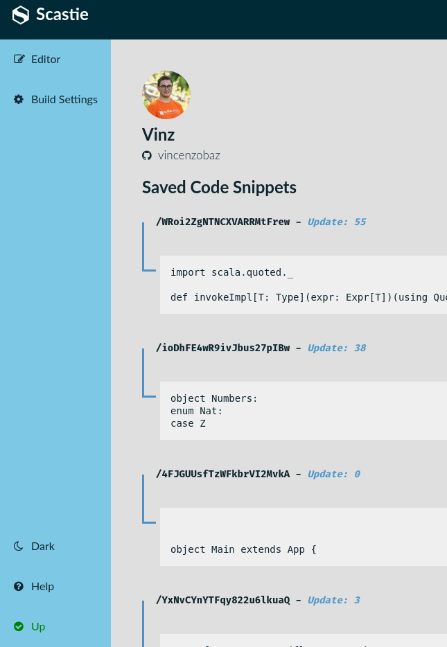 file management · Issue #547 · scalacenter/scastie · GitHub