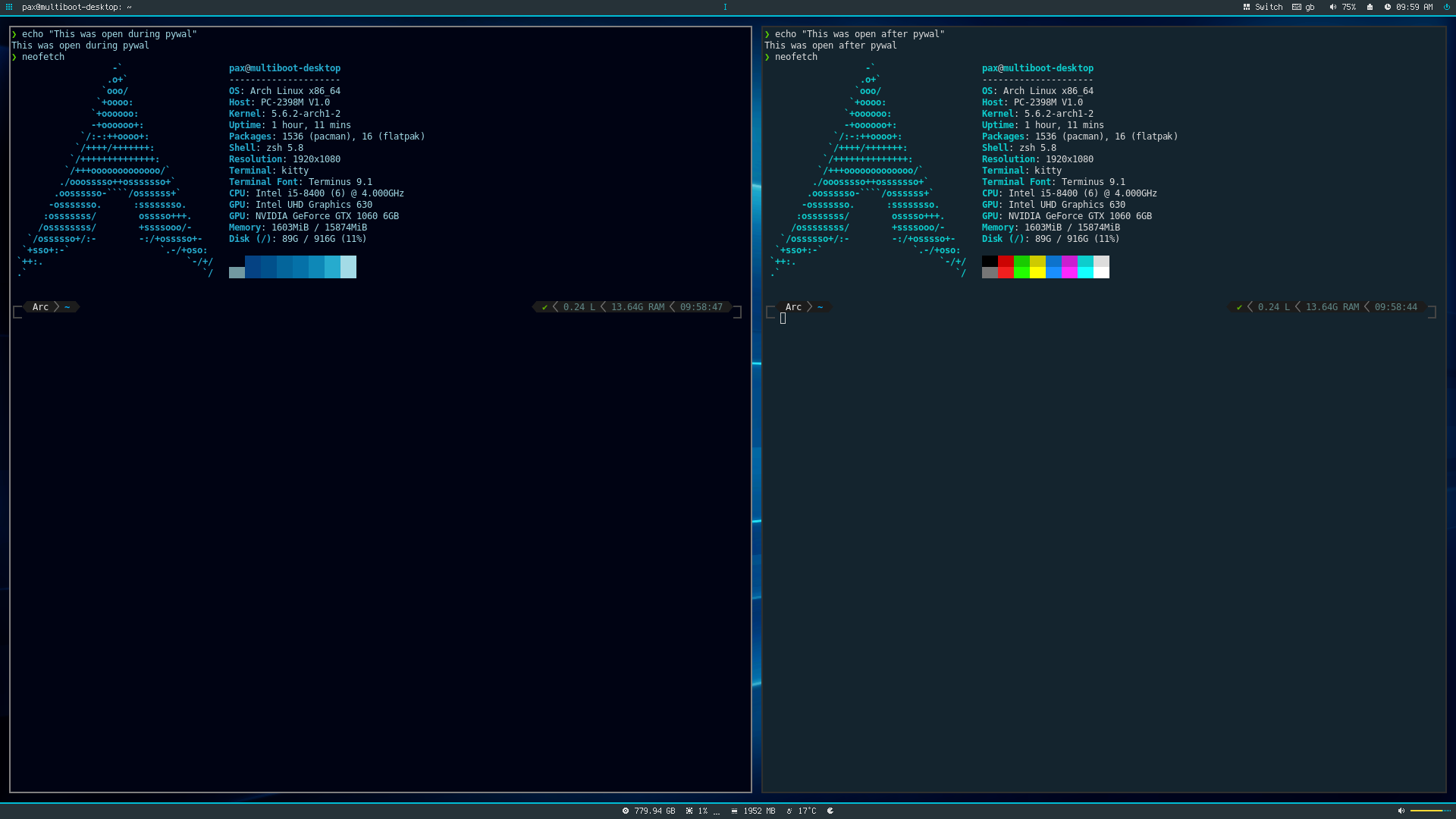 Problems with some terminals · Issue #513 · dylanaraps/pywal · GitHub