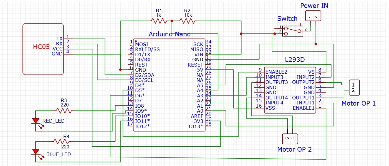 GitHub - aswin-sreekumar/Beetle-V1-series: Bluetooth controlled 4W bot ...