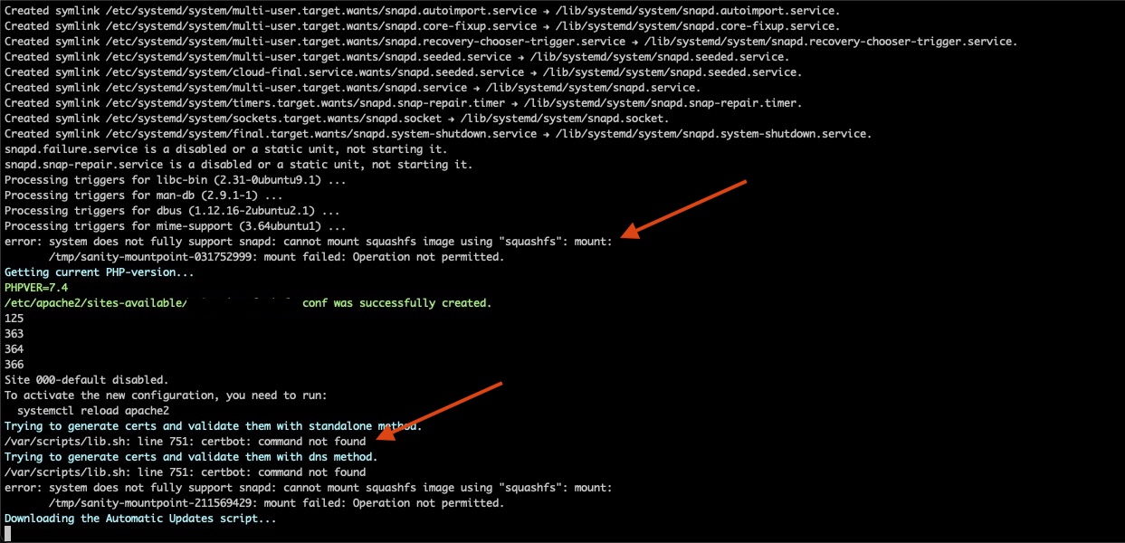 Installation Issues · Issue #1708 · nextcloud/vm · GitHub