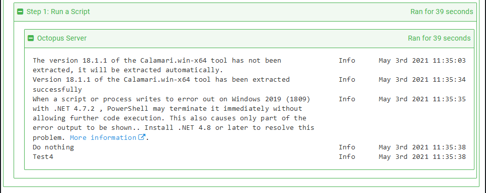 Variables scoped to a step have "undefined" appended to the name of the step after upgrading ...
