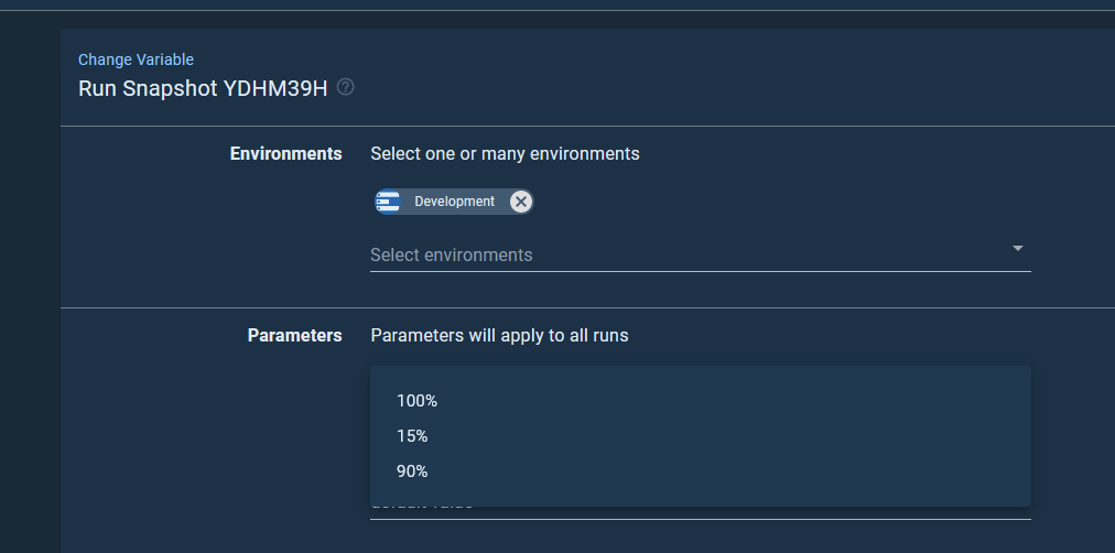 Runbook Environment and Dropdown Prompted Variables are sorting by alphabetical rather than ...