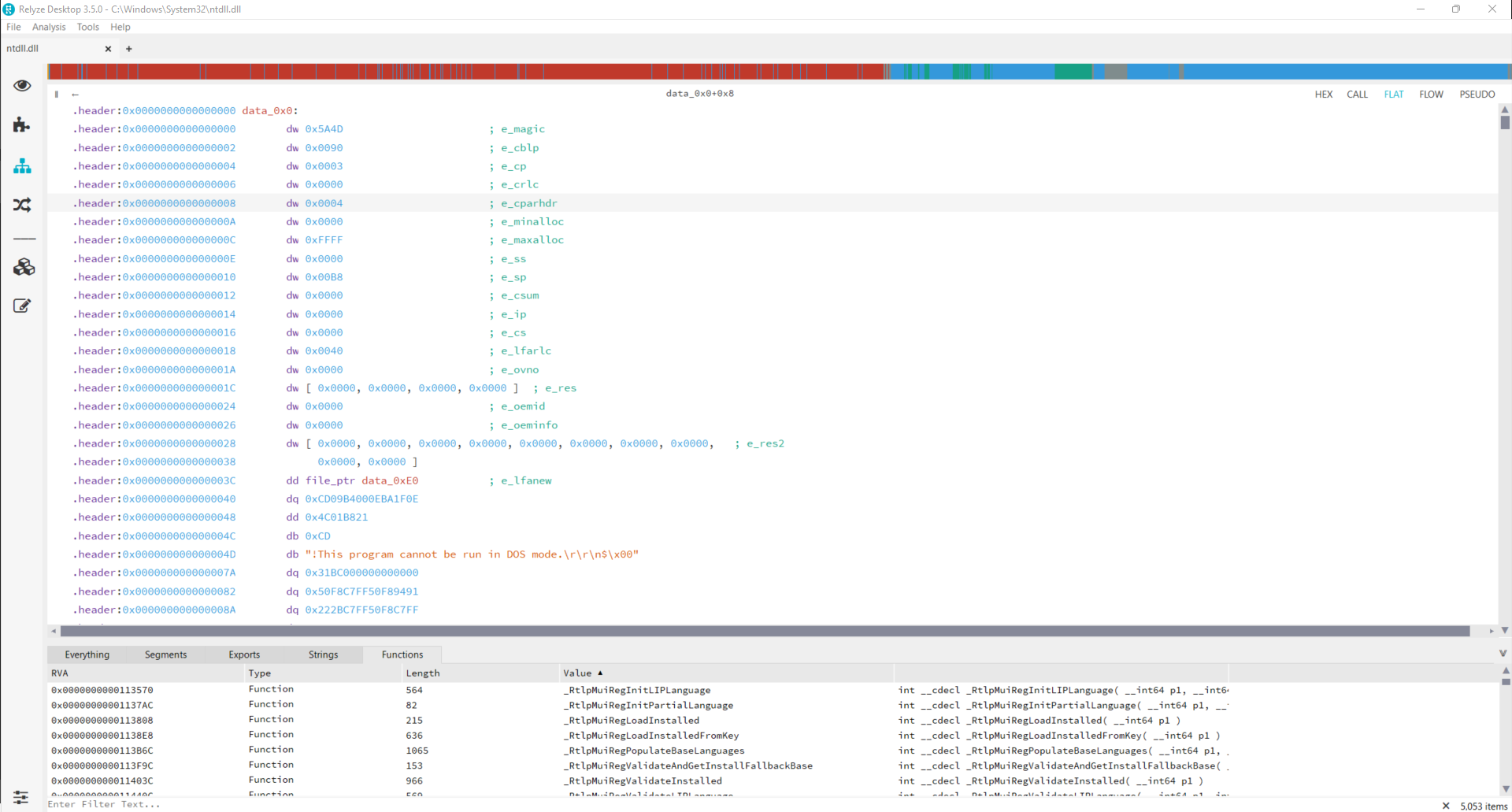 Windows 11 ntdll.dll Symbols Not Completely Loaded · Issue #4132 · NationalSecurityAgency/ghidra ...