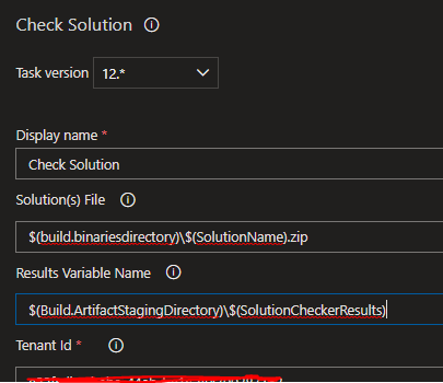 Check Solution Task · Issue #168 · WaelHamze/dyn365-ce-vsts-tasks · GitHub