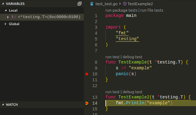 Debugger local variables frozen after Go panic · Issue #2444 · microsoft/vscode-go · GitHub