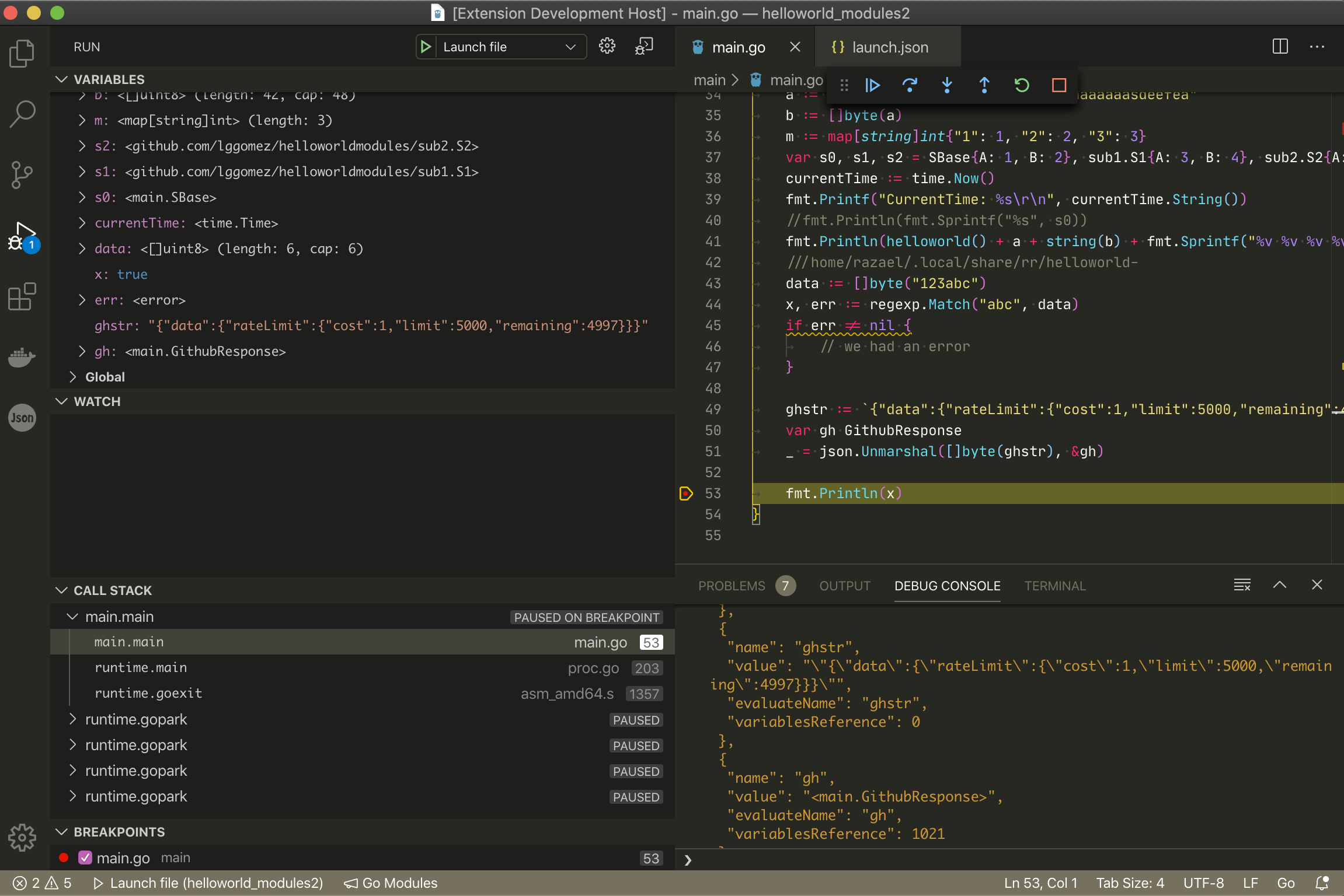 "Failed to eval expression" when unmarshalling nested struct with json tags · Issue #2968 ...