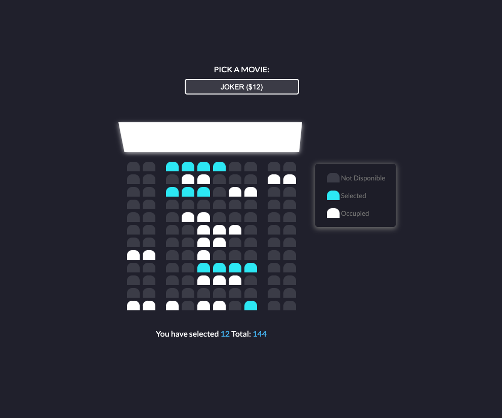 GitHub - Jair-vet/Movie-seat-Booking