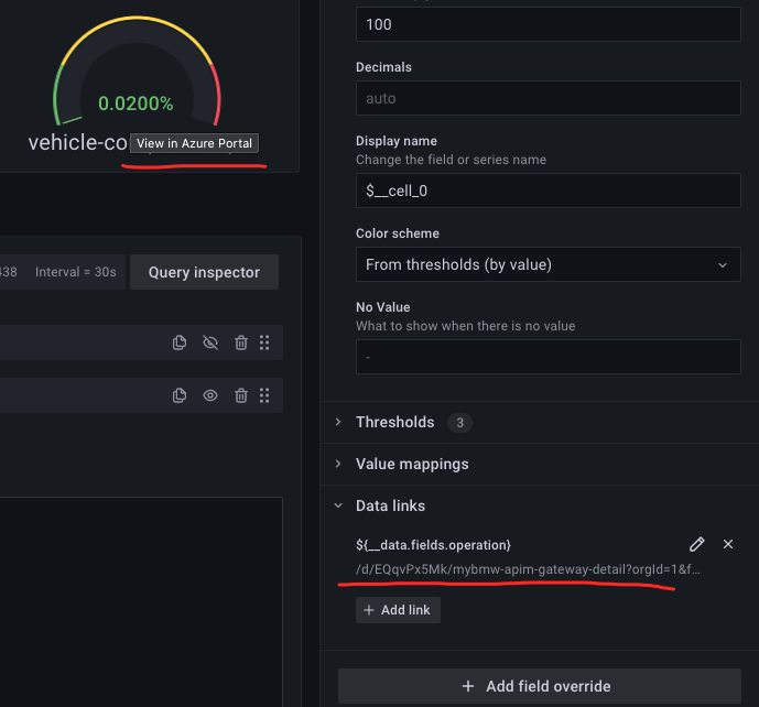 Switch Appinsights To Logs The Data Links Does Not Work · Issue 37384 · Grafanagrafana · Github