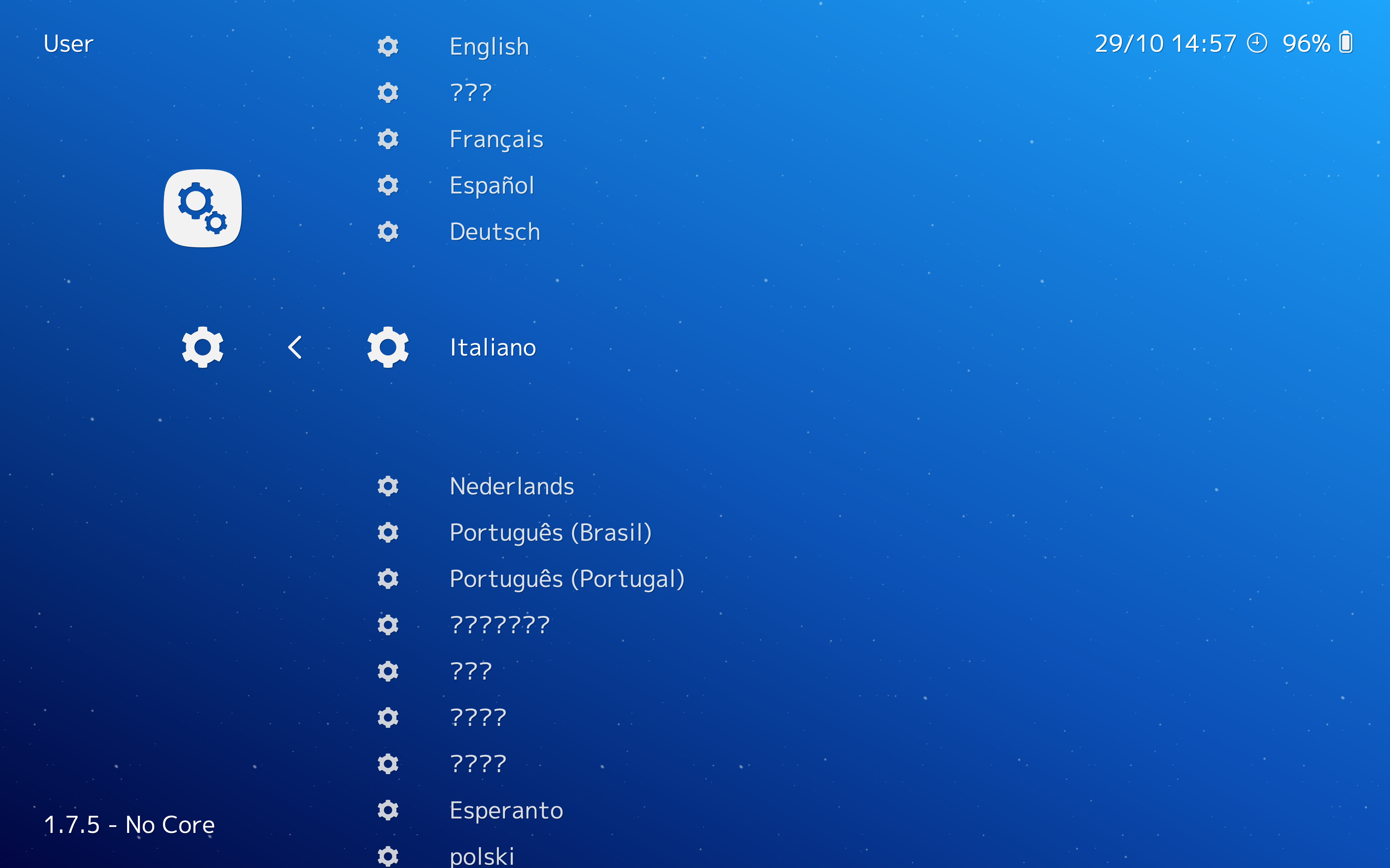 Language support shows question marks · Issue #7507 · libretro/RetroArch · GitHub
