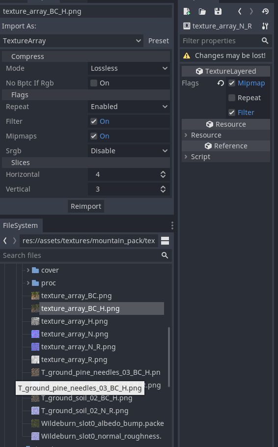 Unable to import manually created texture array · Issue #273 · Zylann/godot_heightmap_plugin ...