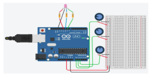 GitHub - gagana05/Arduino-RGB-Potentiometer: To create a circuit ...