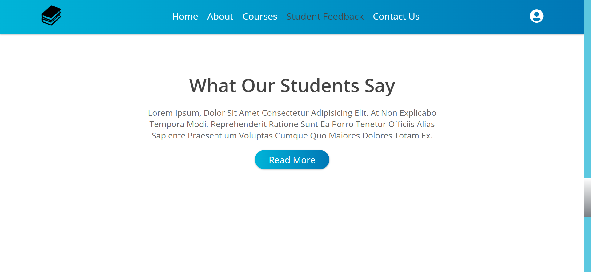 GitHub - pollcrater/E-learning-Website: This is a demo website about an ...