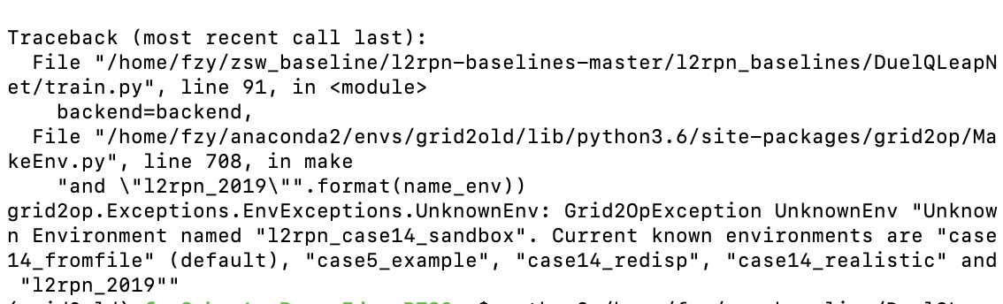 Problems with make environment in the baseline provided by L2RPN · Issue #2809 · codalab/codalab ...