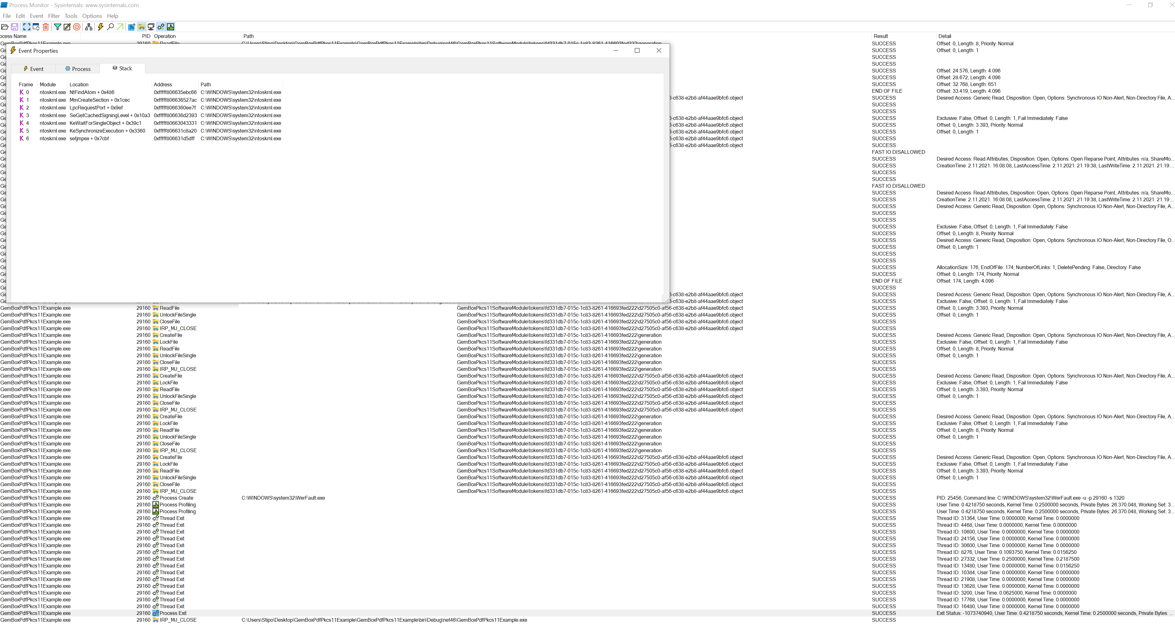 Nondeterministic heap corruption · Issue #13 · disig/SoftHSM2-for-Windows · GitHub