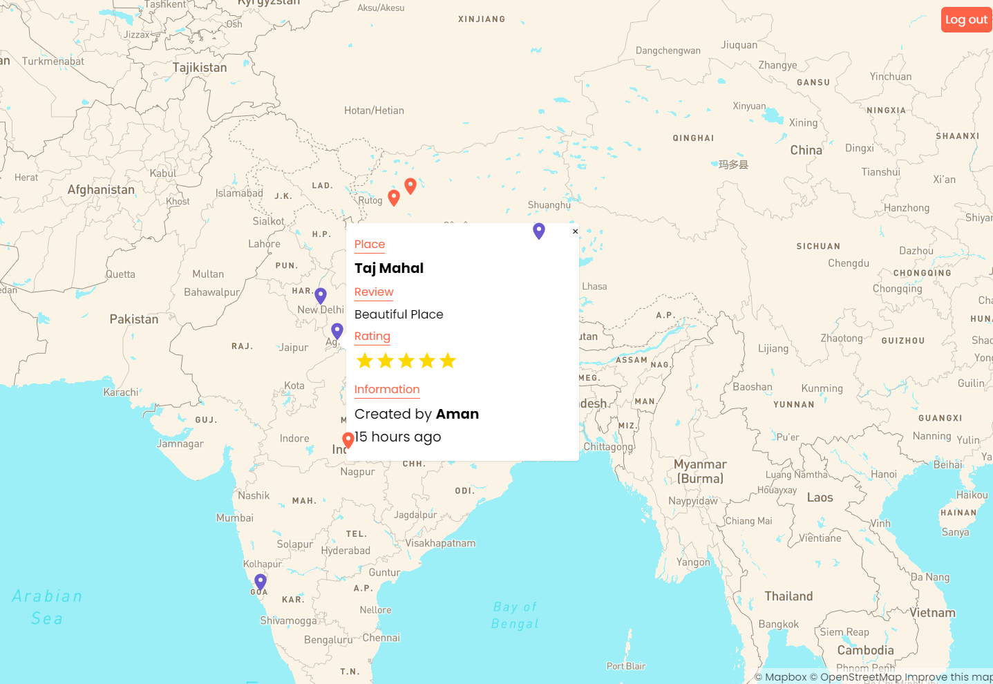 GitHub - CS-Aditya-Rawat/Tourist-Pin