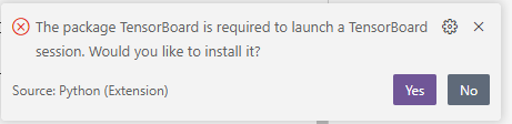 Python: Launch TensorBoard uses incorrect conda environment · Issue #21749 · microsoft/vscode ...