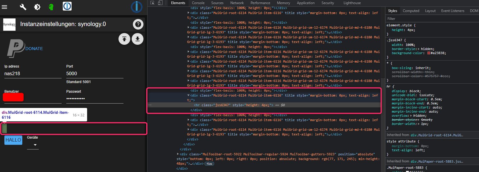 JSONCONFIG divider not visible · Issue #1094 · ioBroker/ioBroker.admin · GitHub