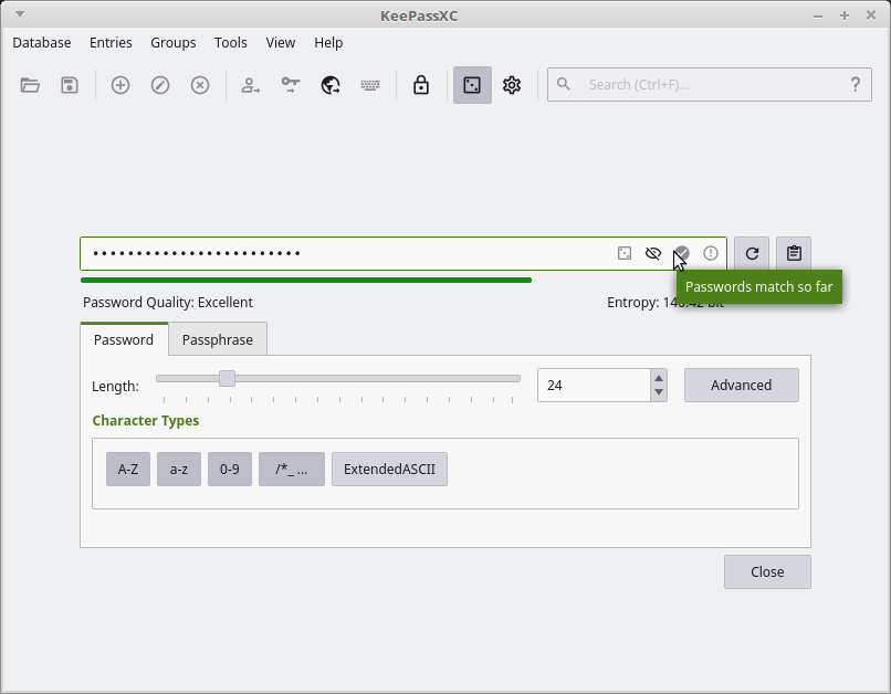 Extra icons shown in password fields with Qt 5.5 · Issue #5119 · keepassxreboot/keepassxc · GitHub