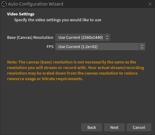 Auto-configuration wizard shows your current frame rate in scientific notation if FPS is >= 100 ...