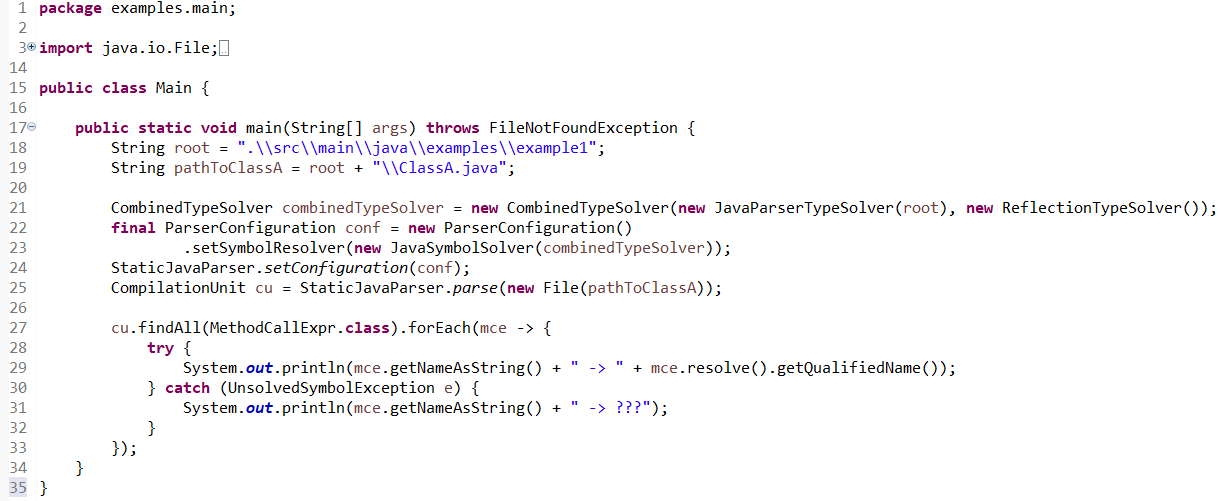 JavaParserTypeSolver does not resolve all types correctly · Issue #3298 · javaparser/javaparser ...