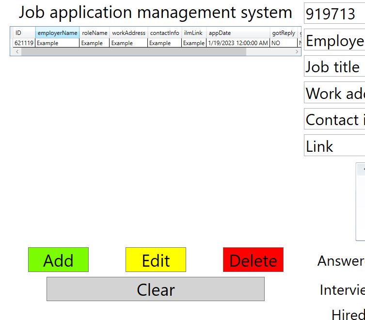 GitHub - Jokemon-coder/JobApplicationManagementSystem: A management ...