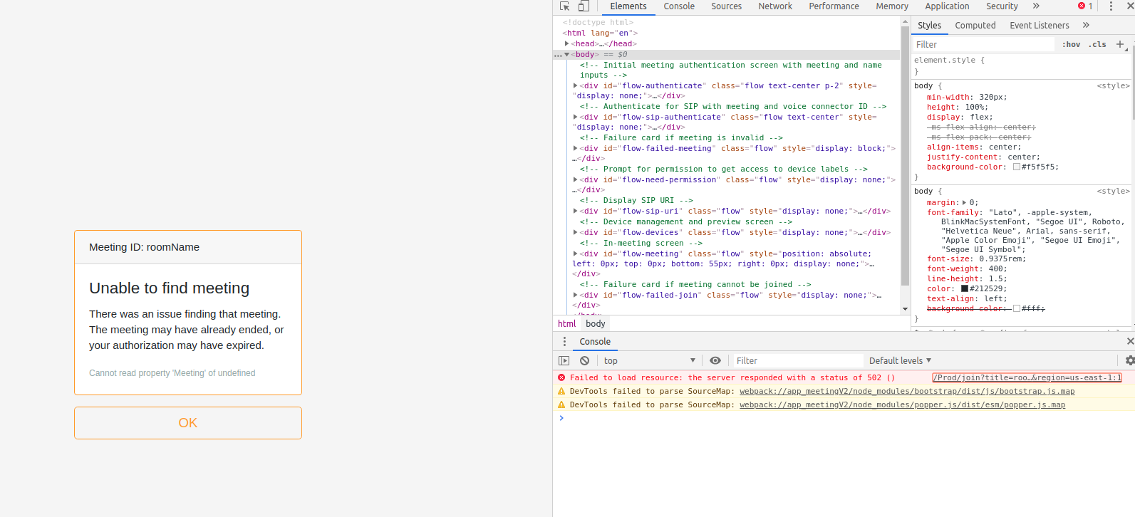 Cannot Rejoin A Meeting After Leaving It And Not Ending It · Issue 343 · Awsamazon Chime Sdk 