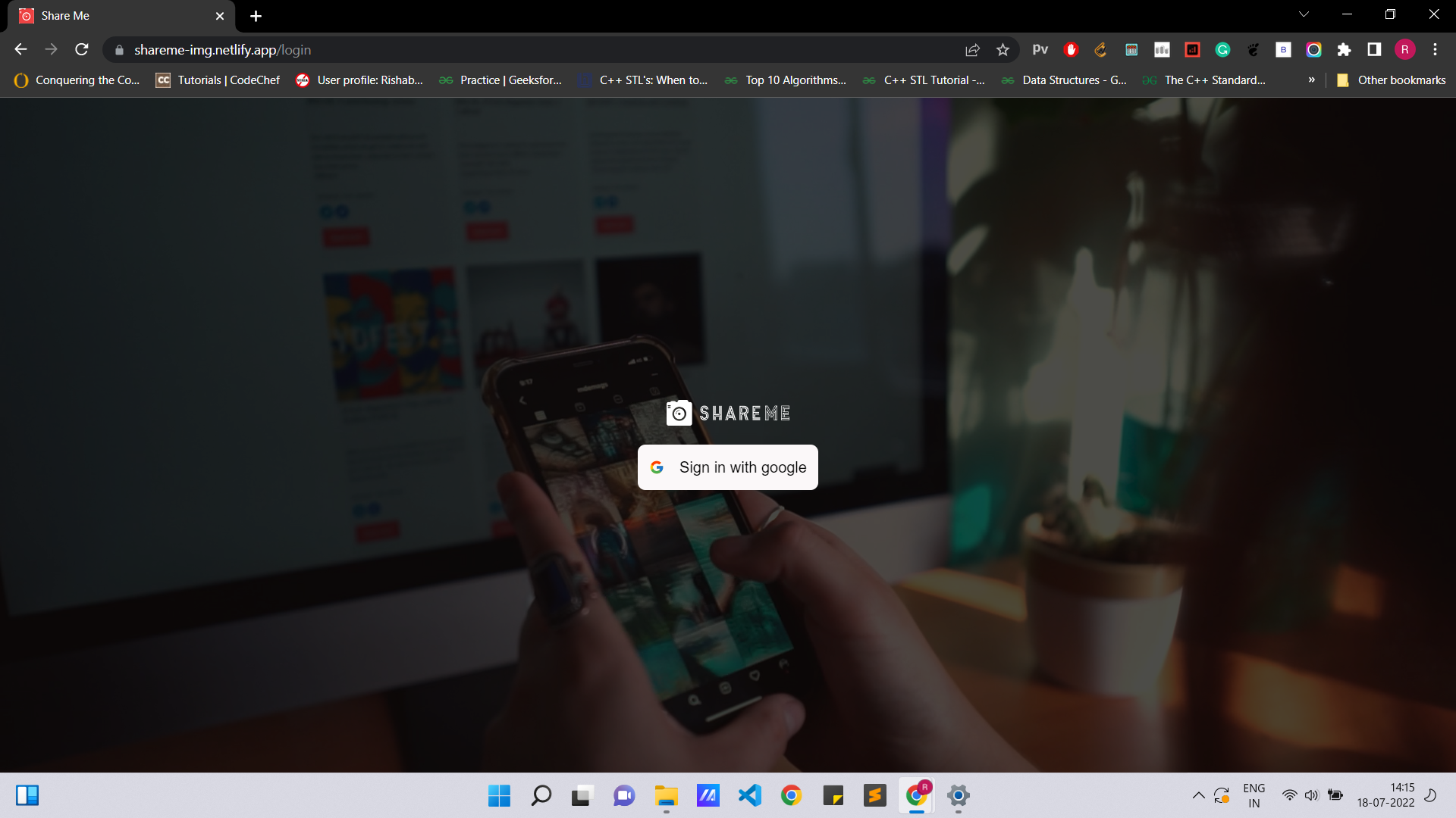 GitHub - rishab1128/ShareMe-Image-Sharing-Web-App: Image Sharing Web App