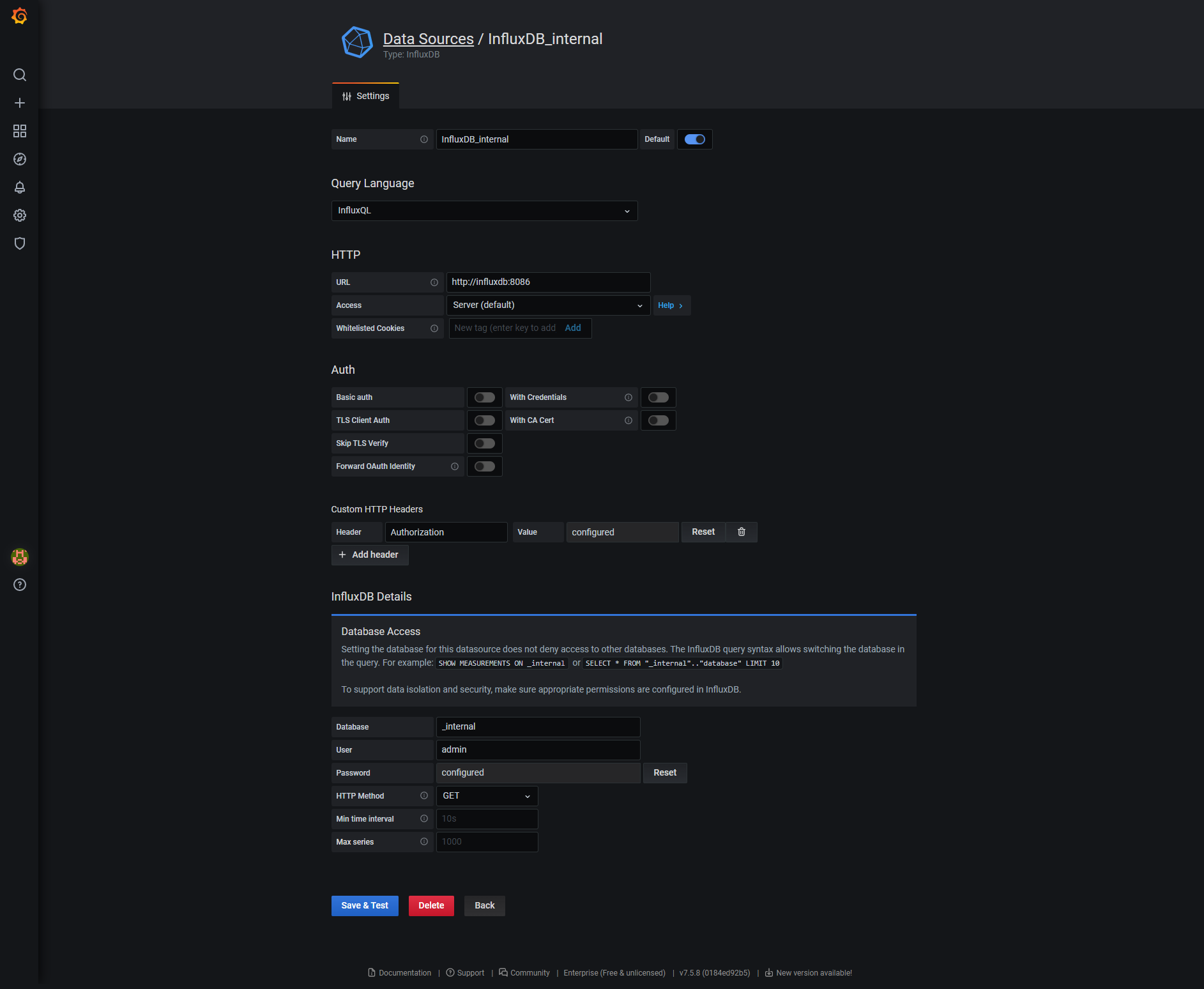 GitHub - Alberto-Alive/LoudML-Grafana-Influx-Telegraf: Implement LoudML with InfluxDbV1.8.10 and ...