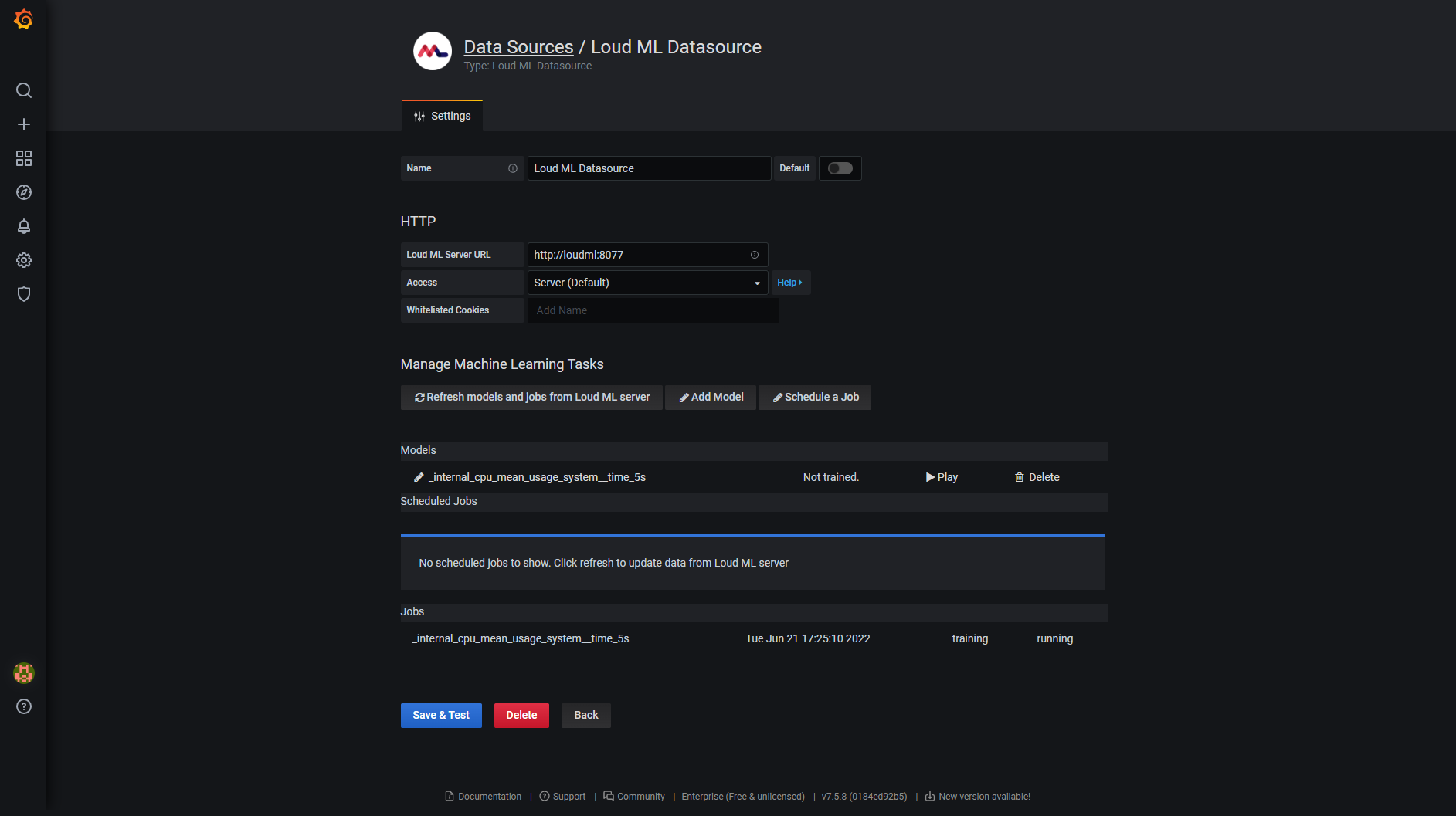 GitHub - Alberto-Alive/LoudML-Grafana-Influx-Telegraf: Implement LoudML with InfluxDbV1.8.10 and ...