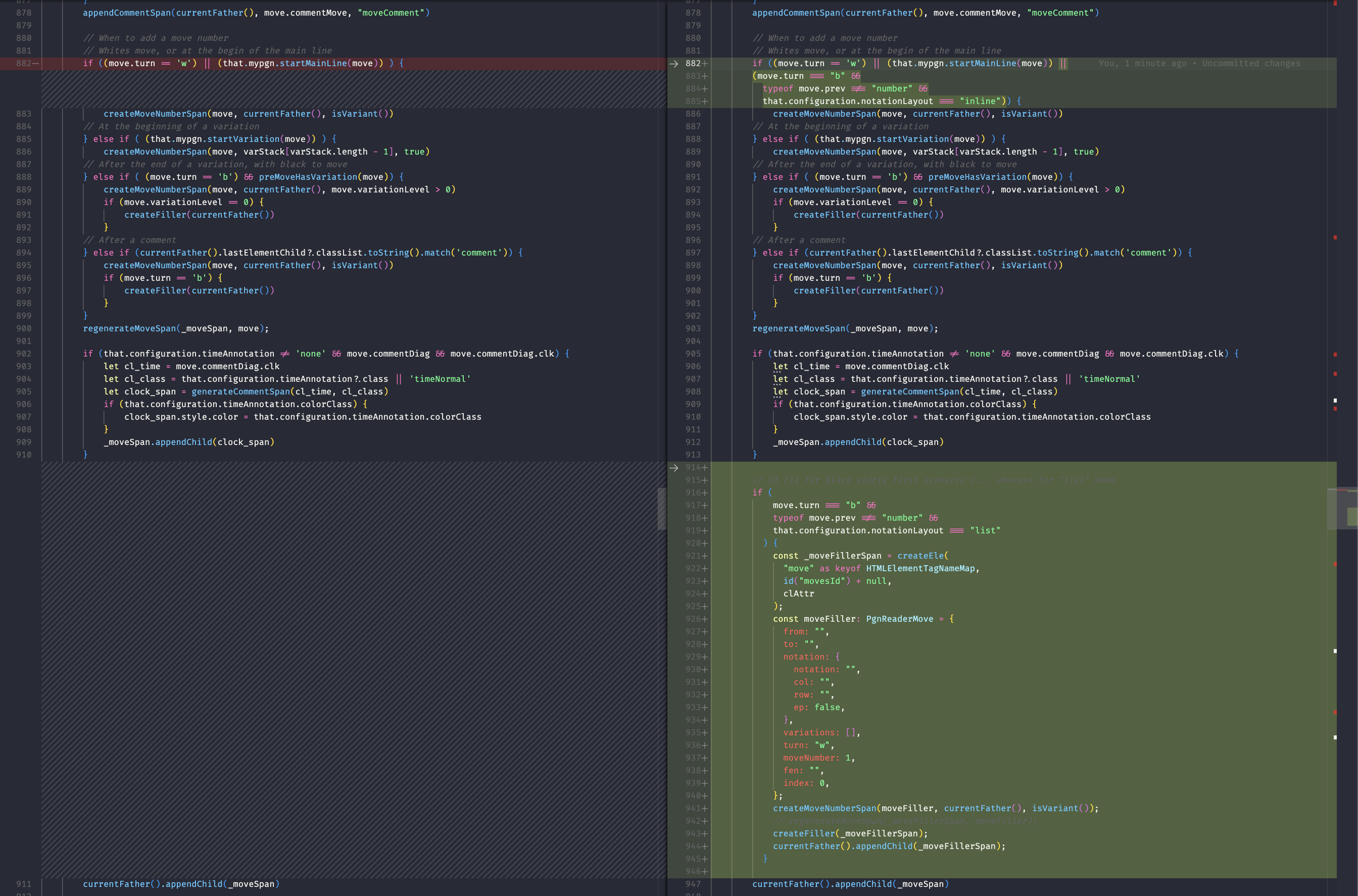 incorrect PGN representation when black moves first · Issue #395 · mliebelt/pgn-viewer · GitHub