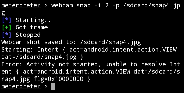 Error: Activity not started, unable to resolve Intent { act=android.intent.action.VIEW dat ...