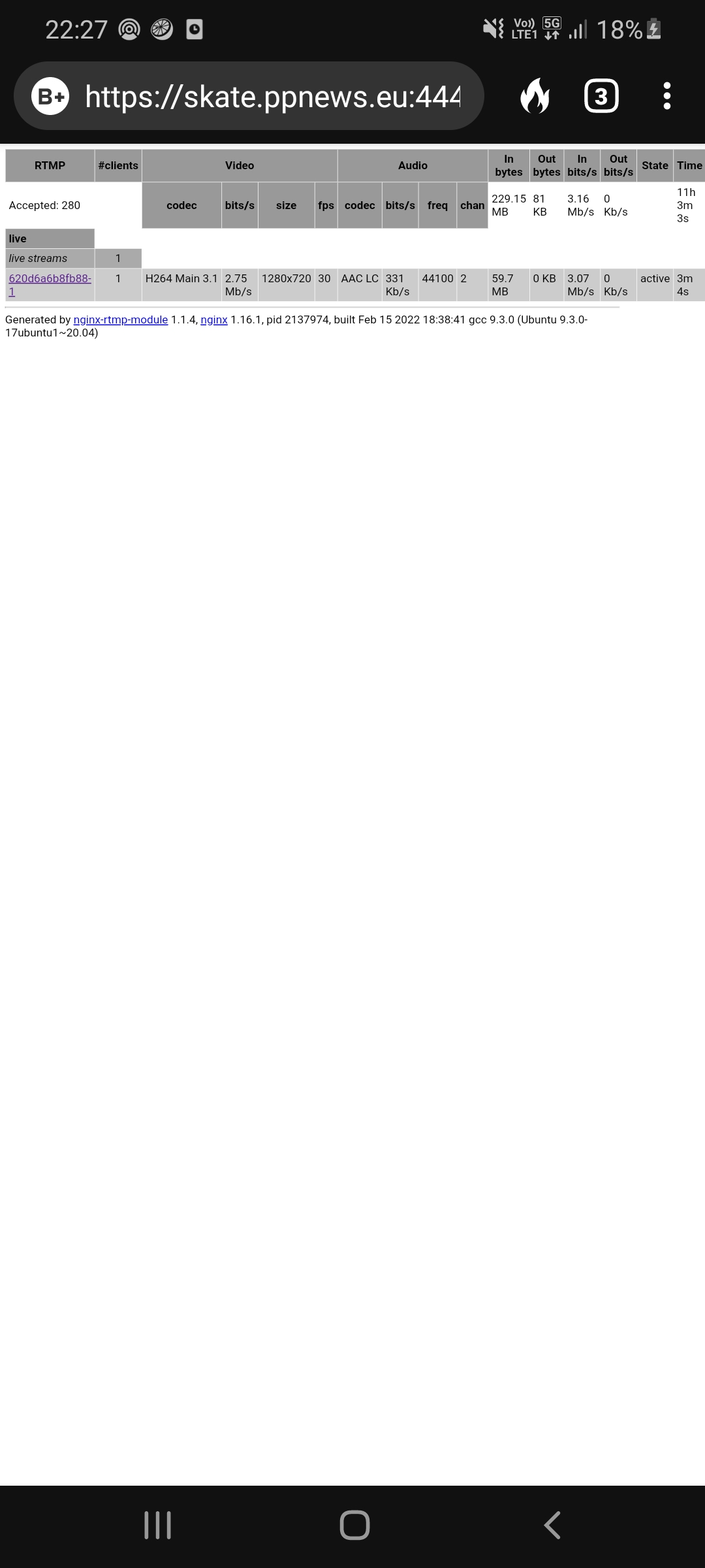 Stream works but is shown as offline and video is not received · Issue ...