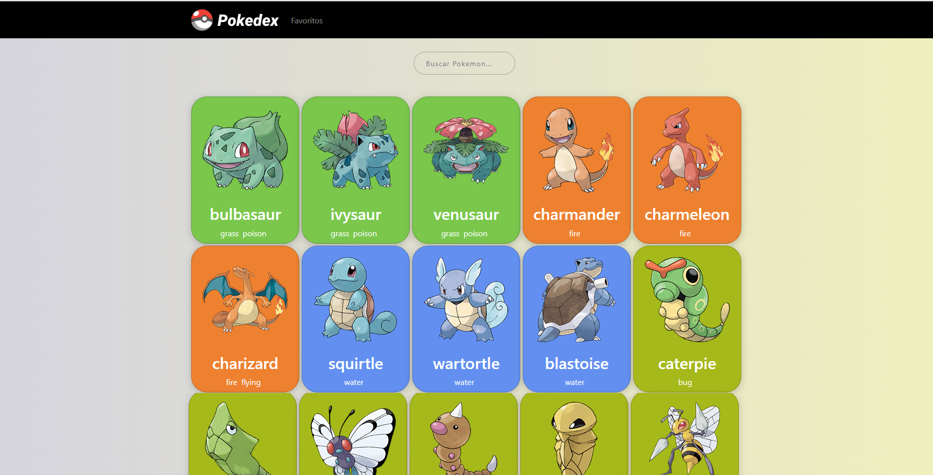 GitHub - IsabelaBirges/pokedex: Pokedex feita com angular
