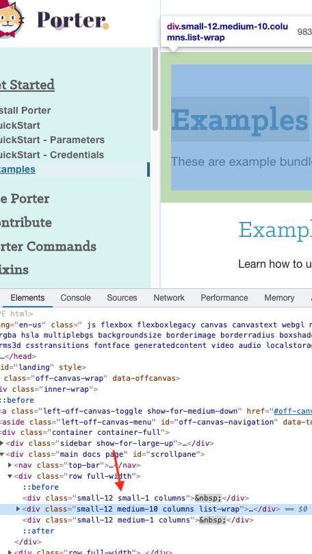 Documentation - Public site fix typo and content alignment · Issue #1841 · getporter/porter · GitHub