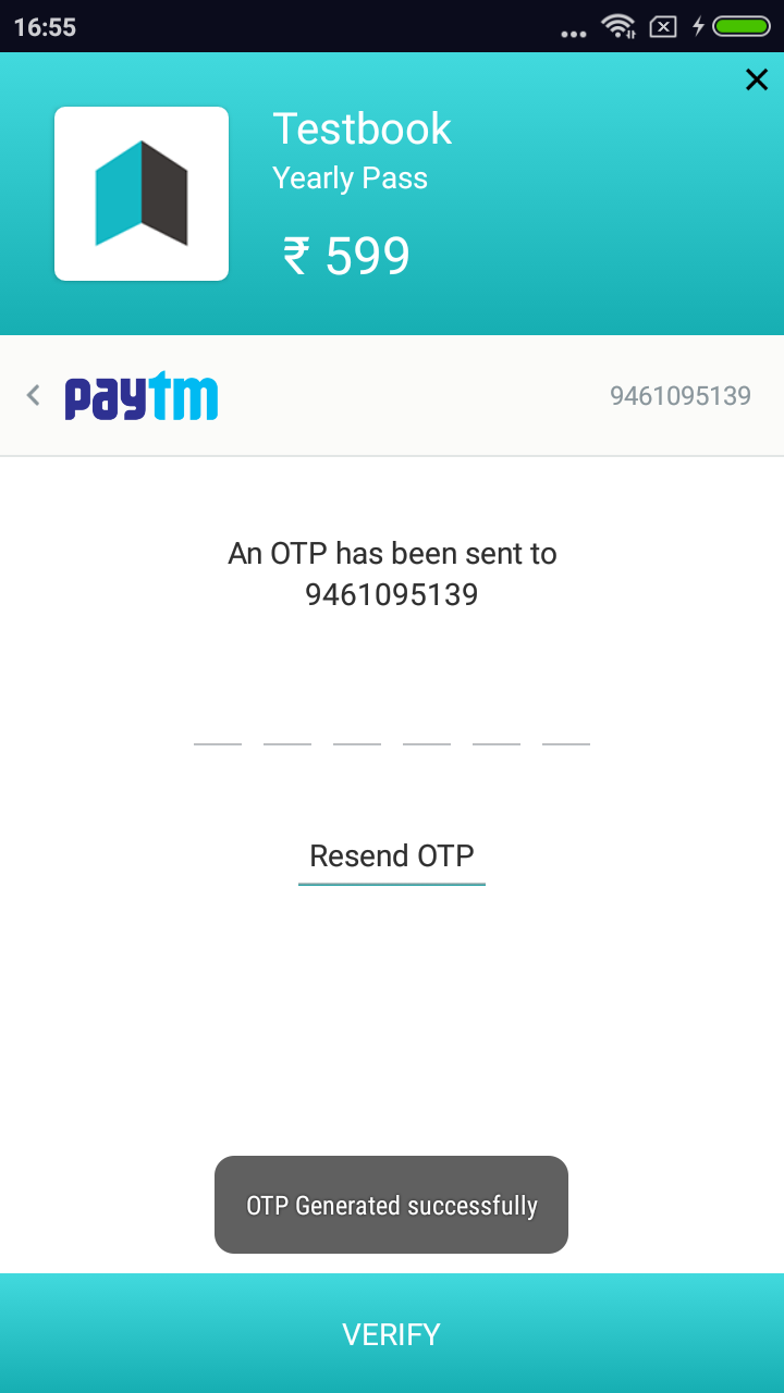 Paytm Wallet Click · Issue 71 · Razorpay Razorpay Android Sample App · Github