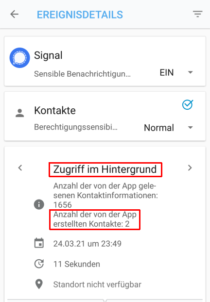 Signal adds contacts of foreign SIM-card to your phones address book without asking · Issue ...