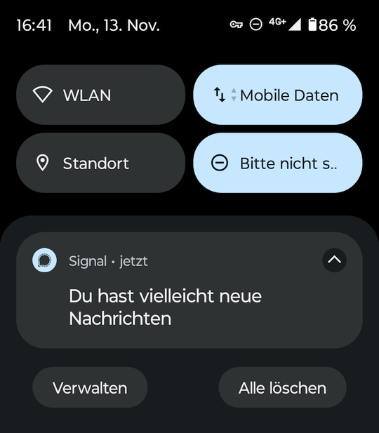 Signal nags with "you might have a new message" message. · Issue #13253 ...