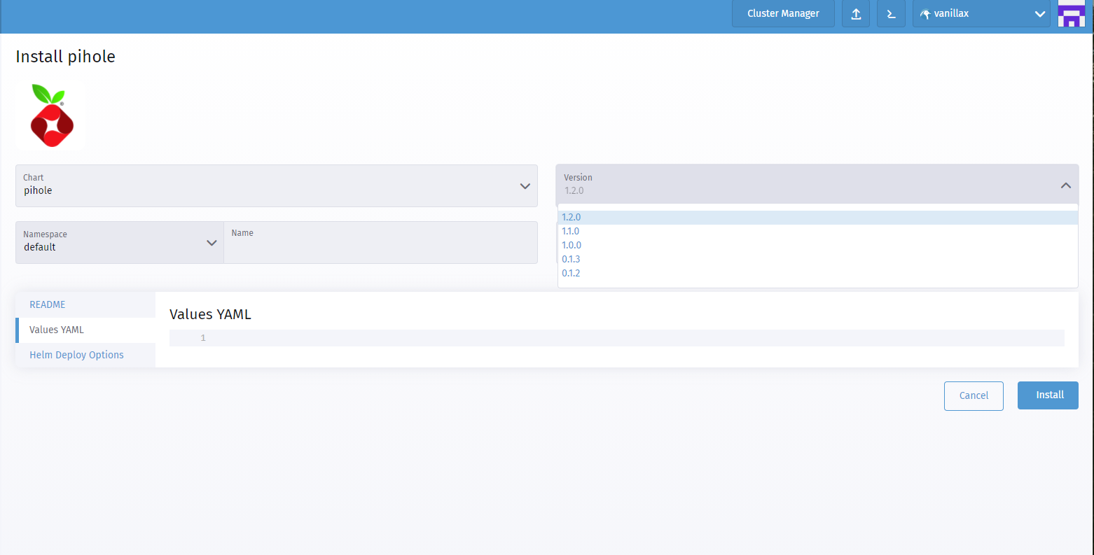 Rancher Repo Add Has Issues · Issue 169 · Mojo2600pihole Kubernetes · Github